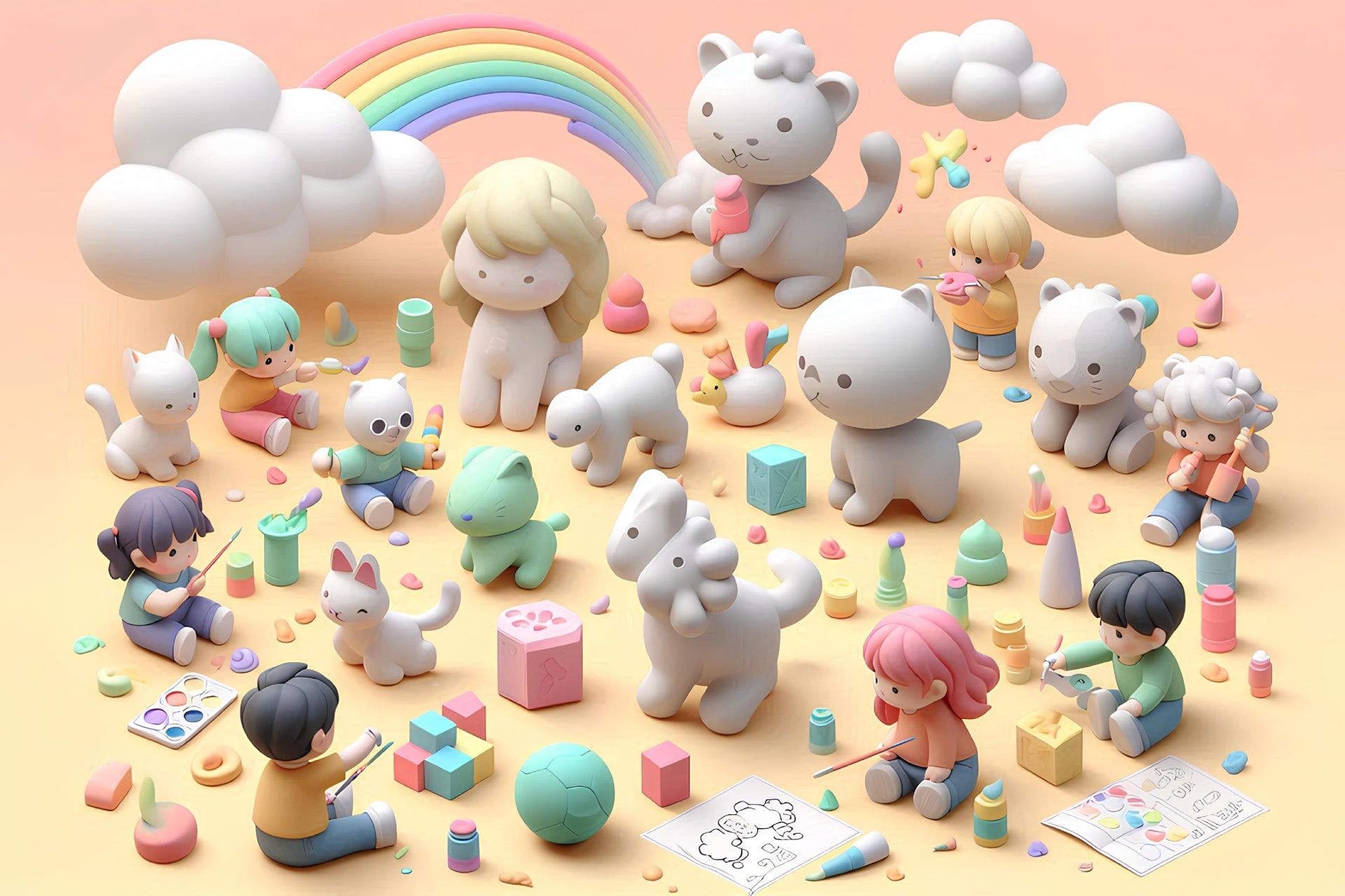 Üç Boyutlu Boyama Setleri › 3D Boyama Seti